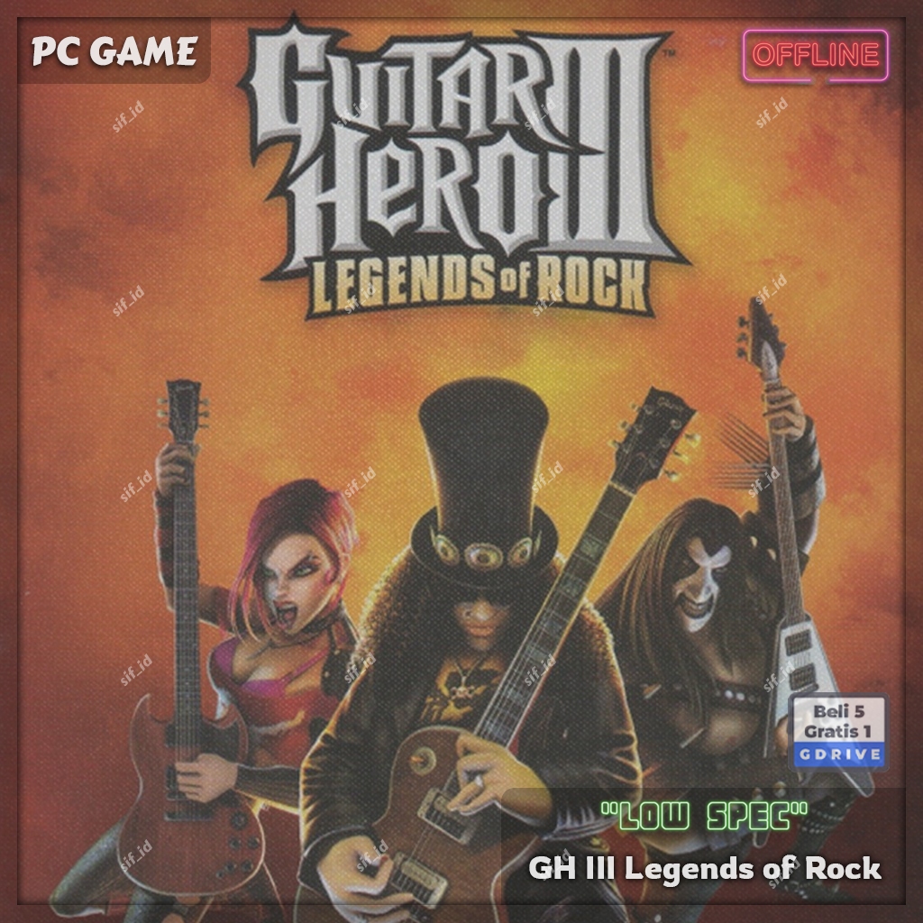 Jual Guitar Hero III Legends of Rock - PC Game | Shopee Indonesia