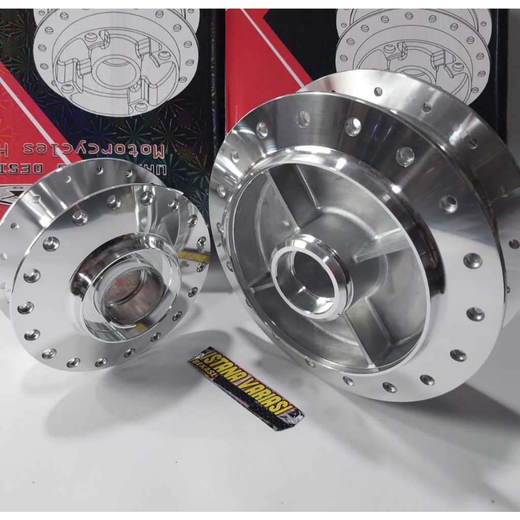 Jual Tromol Vxion New Vxion Baru Croum Warna Chroum Harga Sepasang/ Set ...