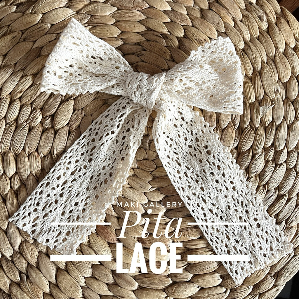 Jual Pita Lace Hiasan Lucu Tas Anyaman / Gantungan Tas by Maki Galery ...