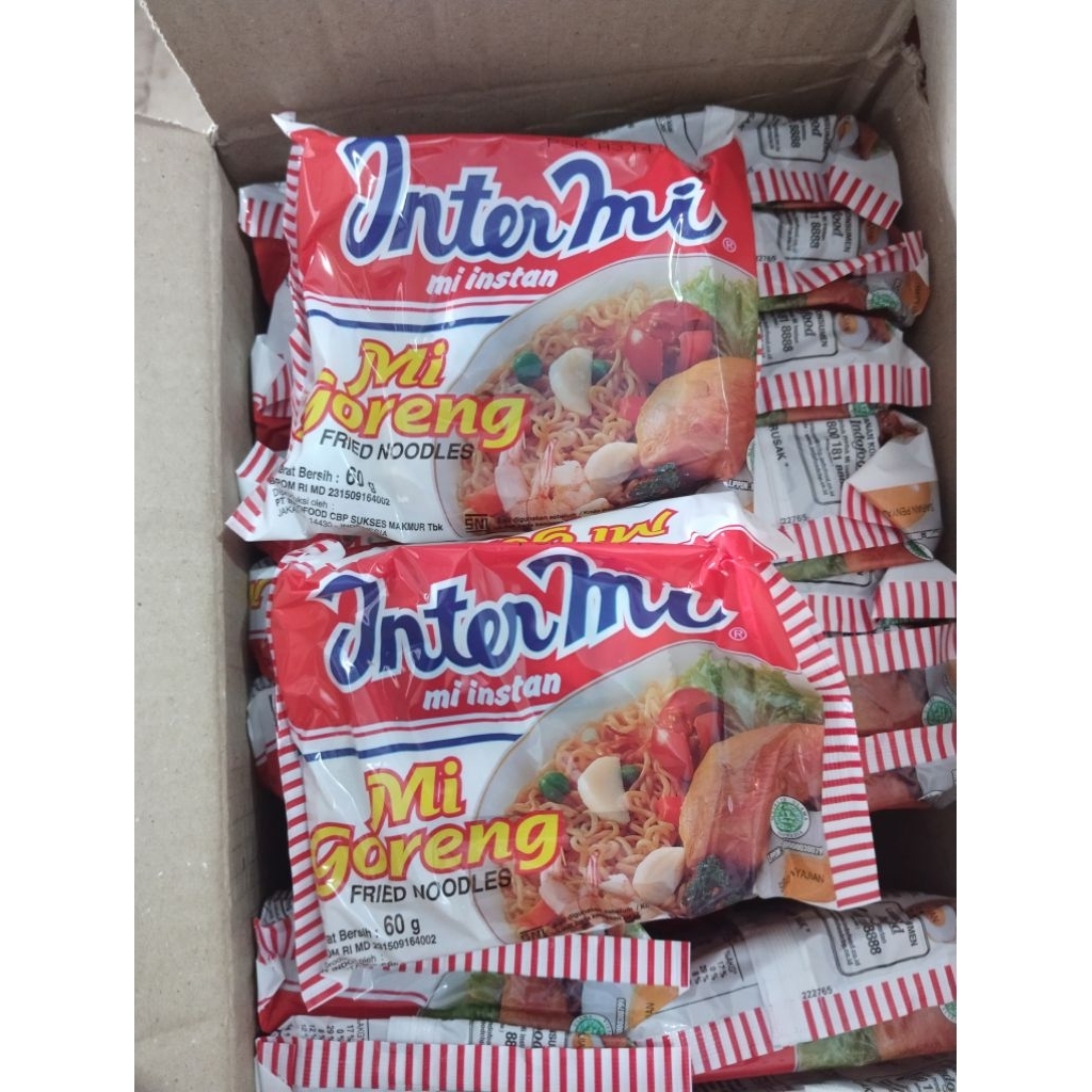 Jual intermie Mix isi 5 (Ori dan Pedas) | Shopee Indonesia