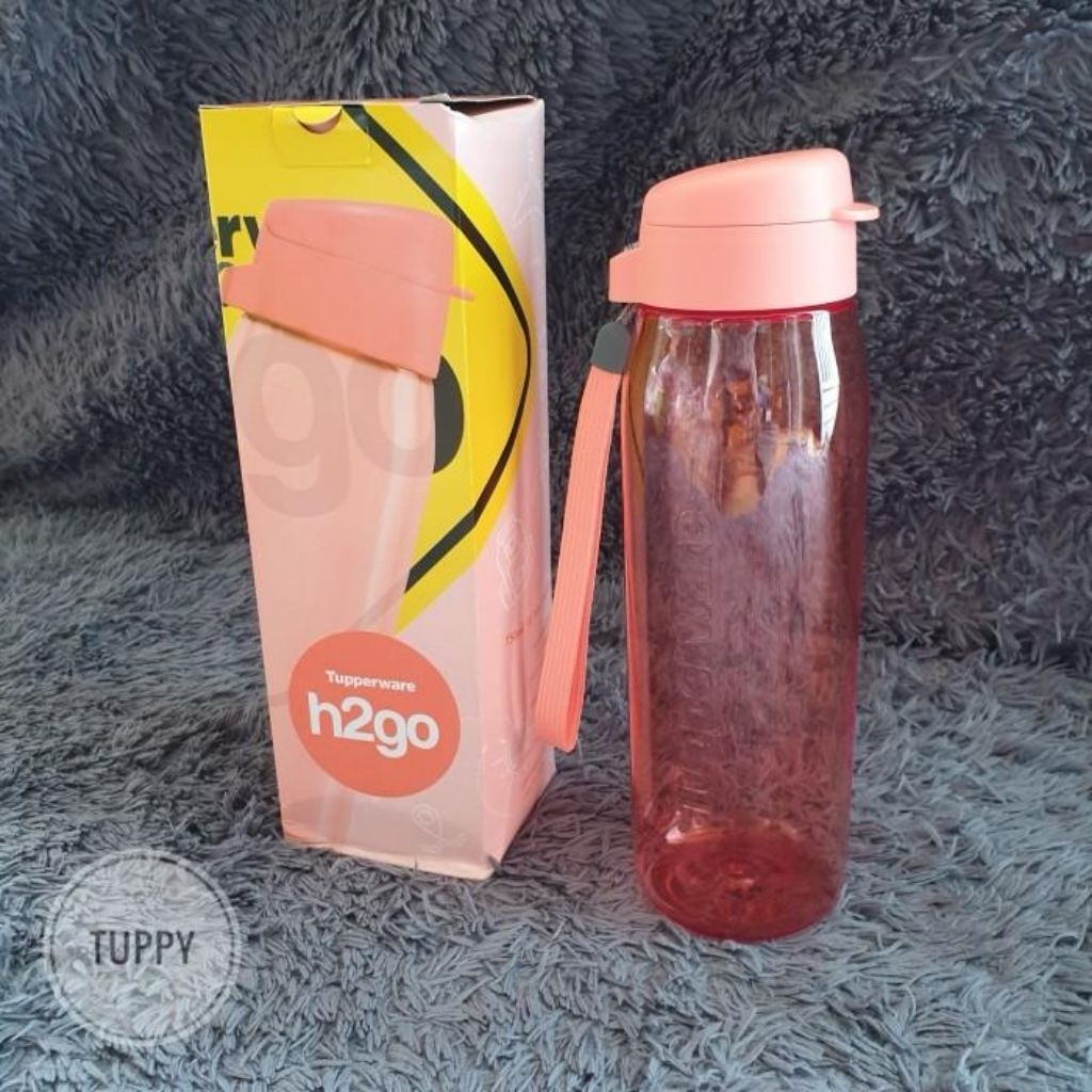 Jual Tupperware Botol H2go 750ml per pcs 3 pilihan warna | Shopee Indonesia