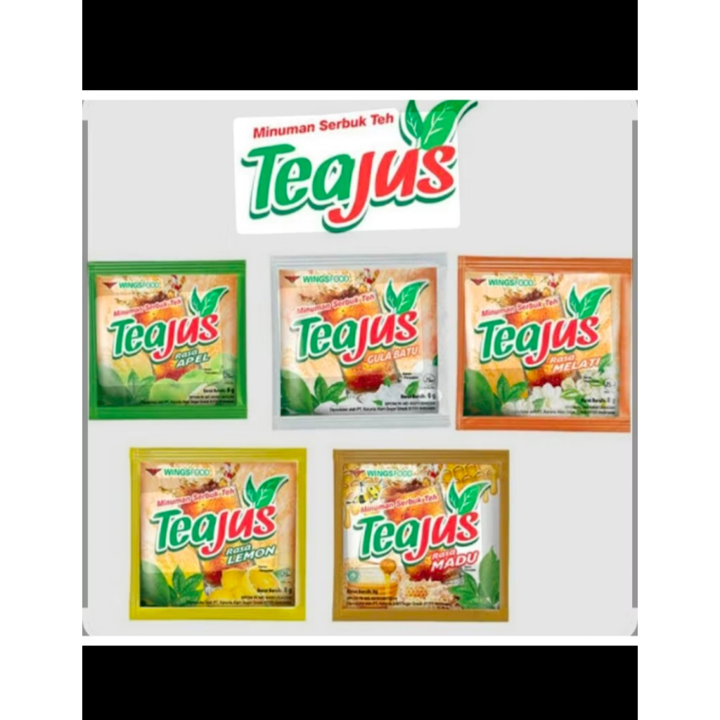 Jual TEA JUS 1RENCENG isi 10sachet semua varian | Shopee Indonesia