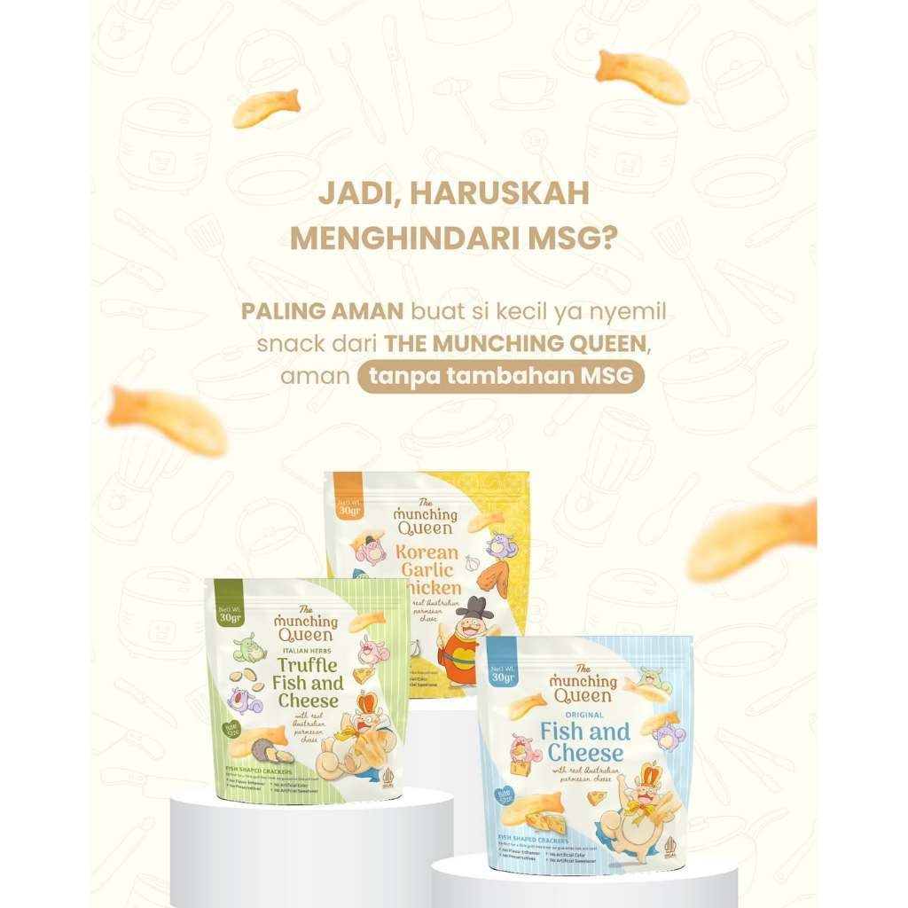 Jual Kerupuk Munching Queen Mini Pouch 30g - Kids Friendly Series ...