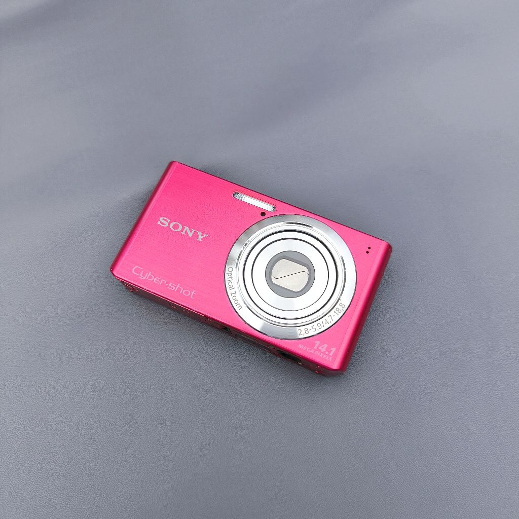 Jual DIGICAM KAMERA DIGITAL PINK SONY CYBERSHOOT DSC W610 LIKE NEW ...