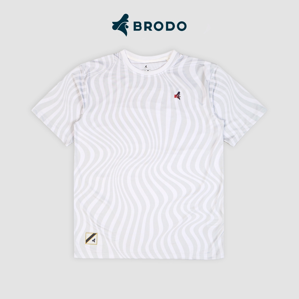 Jual BRODO Bandung - Wavy JRF Performance Jersey Running White | Shopee ...