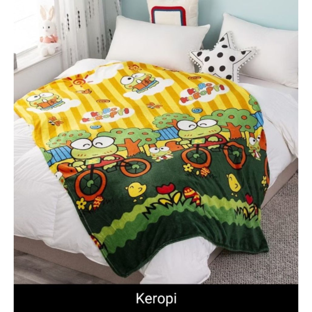 Jual Selimut Bulu Dewasa Ukuran 180 x 120 cm Selimut Anak Macam ...
