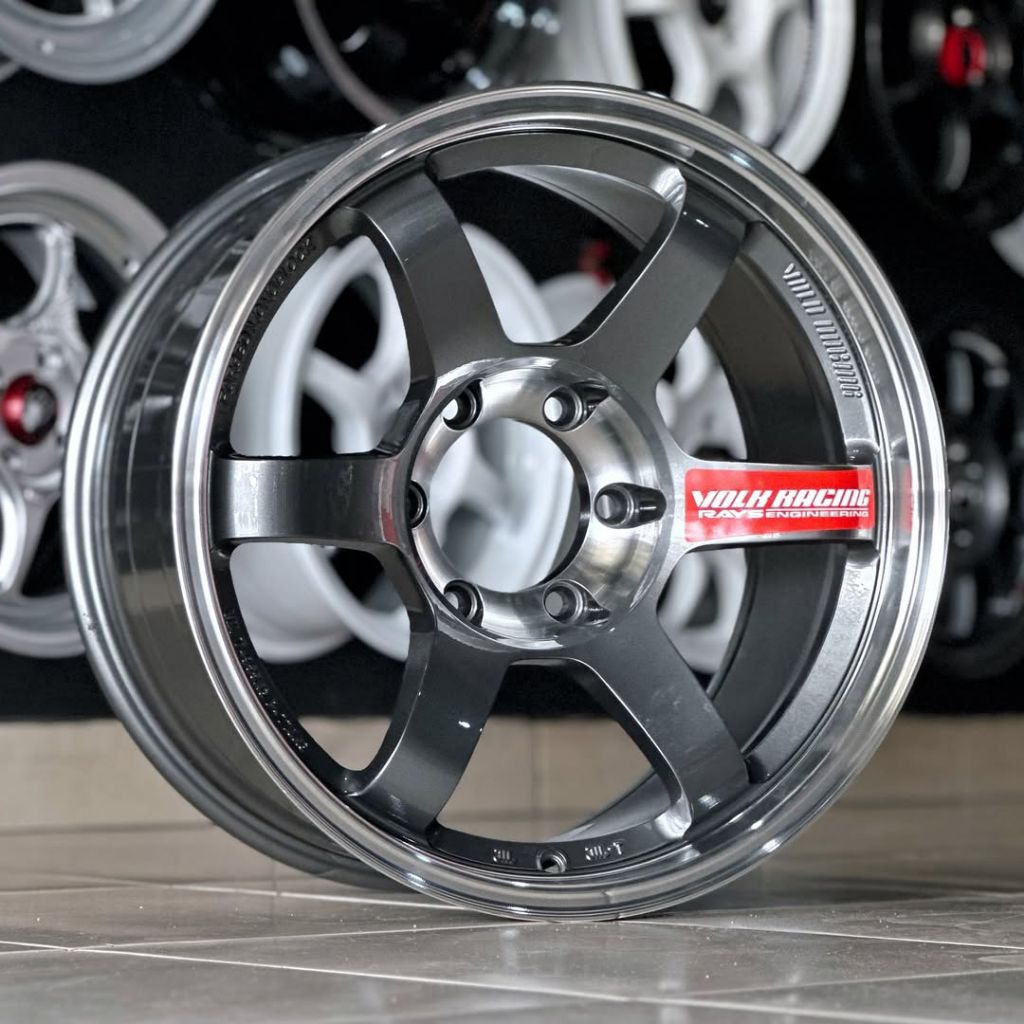 Jual velg racing r18 VOLKRAYS TE37 LEBAR 9 PCD 6X139,7 velg racing mobil ring 18 velg racing ...