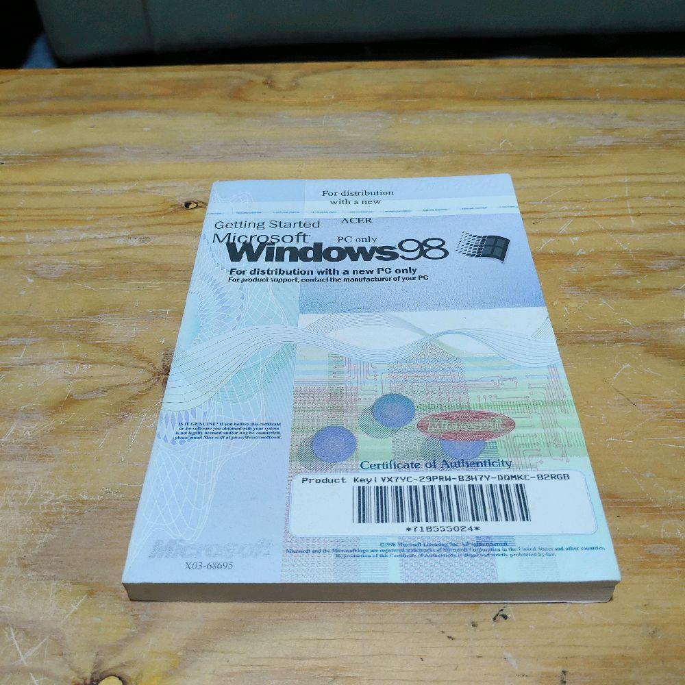 Jual Buku Getting Started Microsoft Windows 98 | Shopee Indonesia