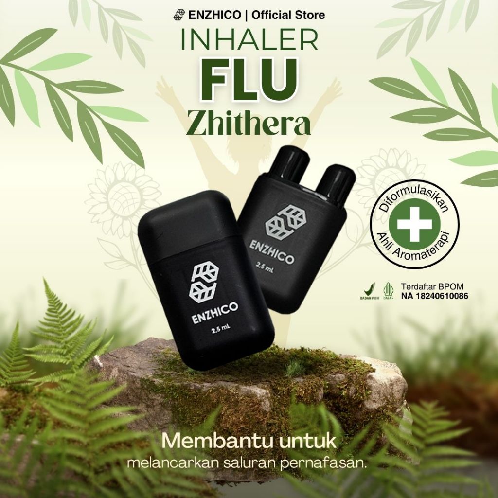 Jual ENZHICO ZHITHERA Inhaler Flu Pilek Aromaterapi Atasi Hidung ...