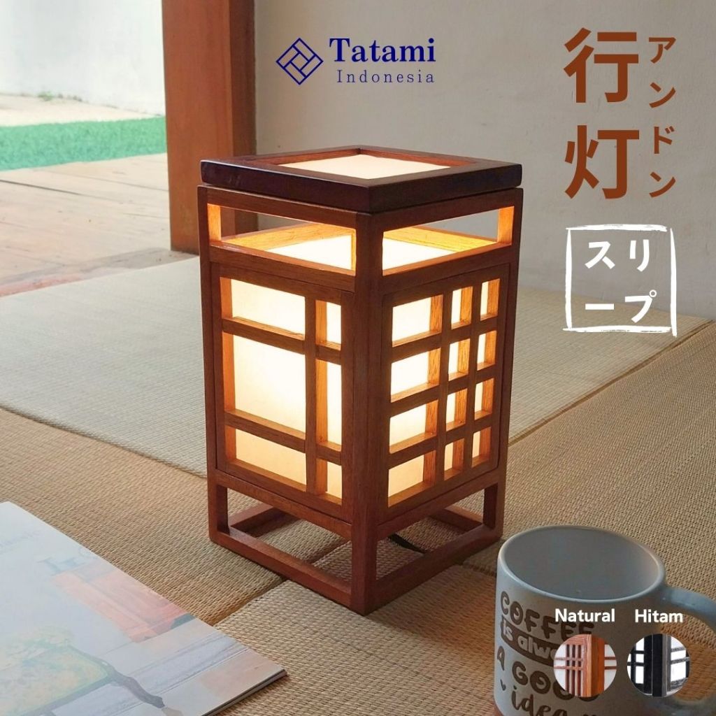 Jual ANDON SURIPU - Lampu Tidur Shoji Jepang Natural Japanese Hias Unik ...
