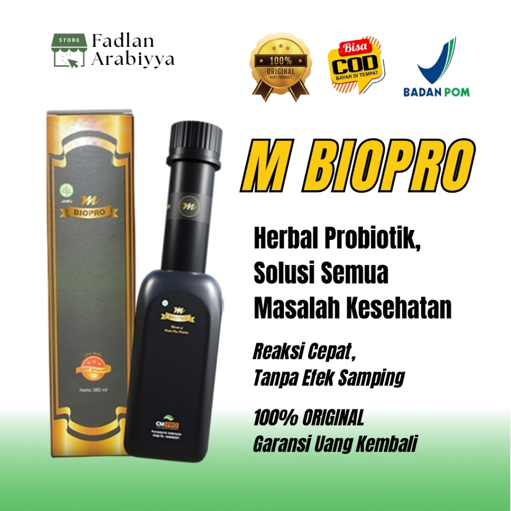 Jual M BIOPRO Herbal Probiotik Solusi 1001 Penyakit M-BIOPRO m-bio pro ...