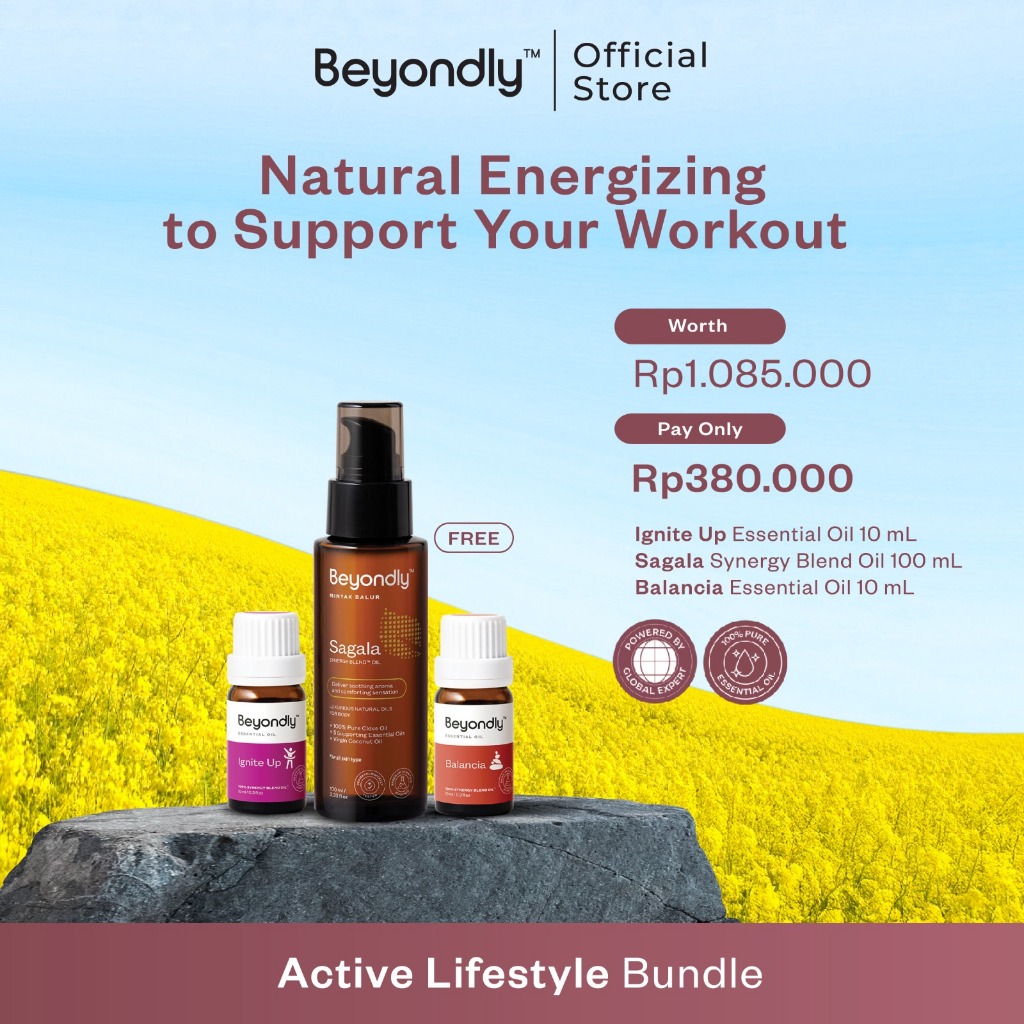 Jual [BUY 2 GET 3] Beyondly Active Lifestyle - Ignite Up Essential Oil ...