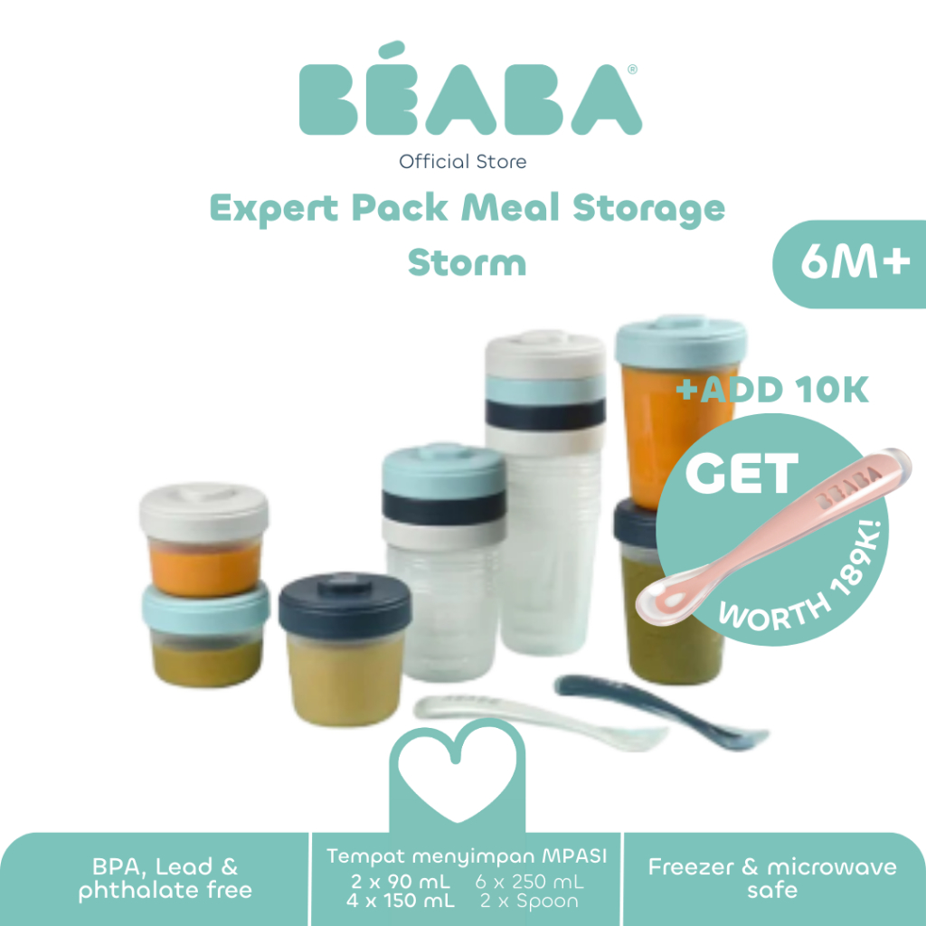 Jual [Tebus Murah 10 Ribu] Beaba Expert Pack Meal Storage - Wadah ...