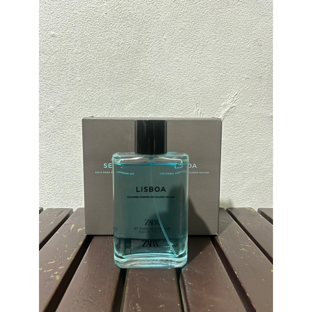 Jual zara lisboa parfum preloved original (juice 95%) | Shopee Indonesia