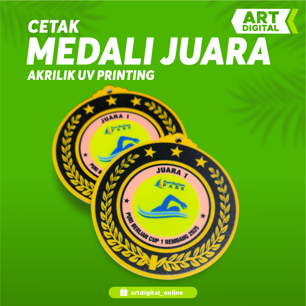 Jual Mendali Akrilik | Medali Acrylic | Medali Wisuda Custom | Shopee ...
