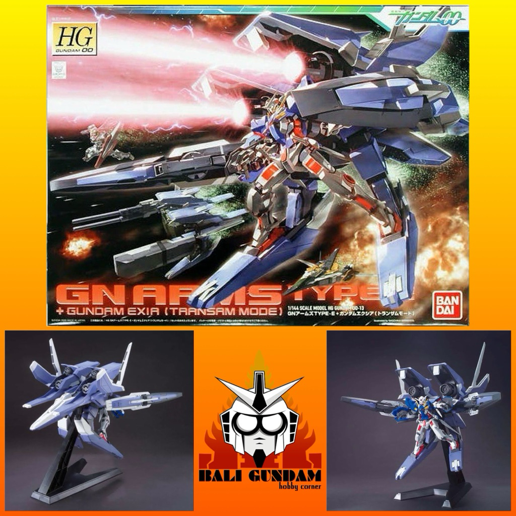 Jual HG 1/144 GNR-001E + GN-001 GN ARMS TYPE E + GUNDAM EXIA Bali Gundam Hobby Corner Bandai ...