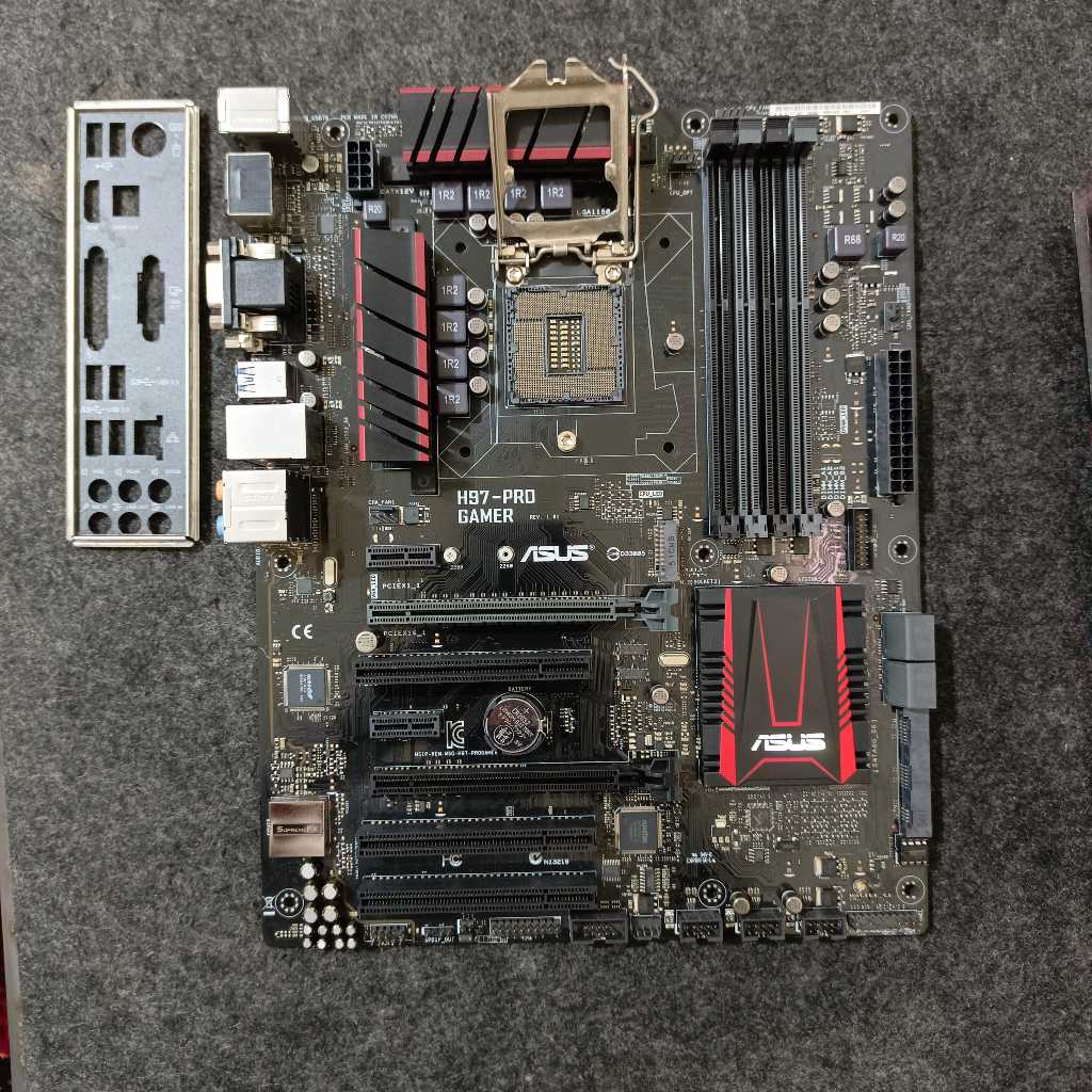 Jual Motherboard Gaming ATX Intel H97 LGA 1150 Support I7 4790K Support ...