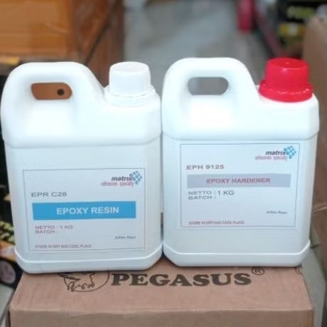 Jual LEM EPOXI LEM EPOXY LEMEPOKSI FILLER MATRIX SATU SET 2KG | Shopee ...