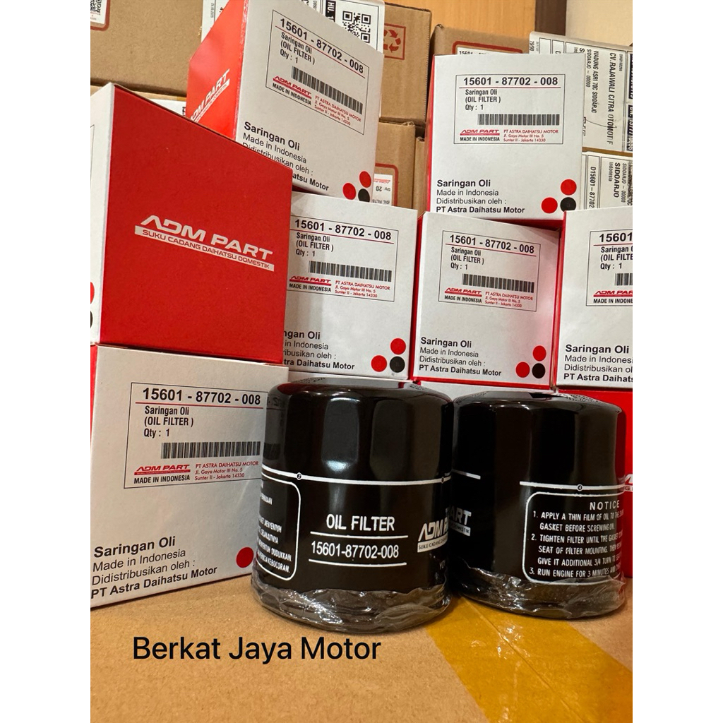 Jual FILTER OLI SARINGAN OLI AVANZA XENIA AGYA AYLA CALYA SIGRA ...