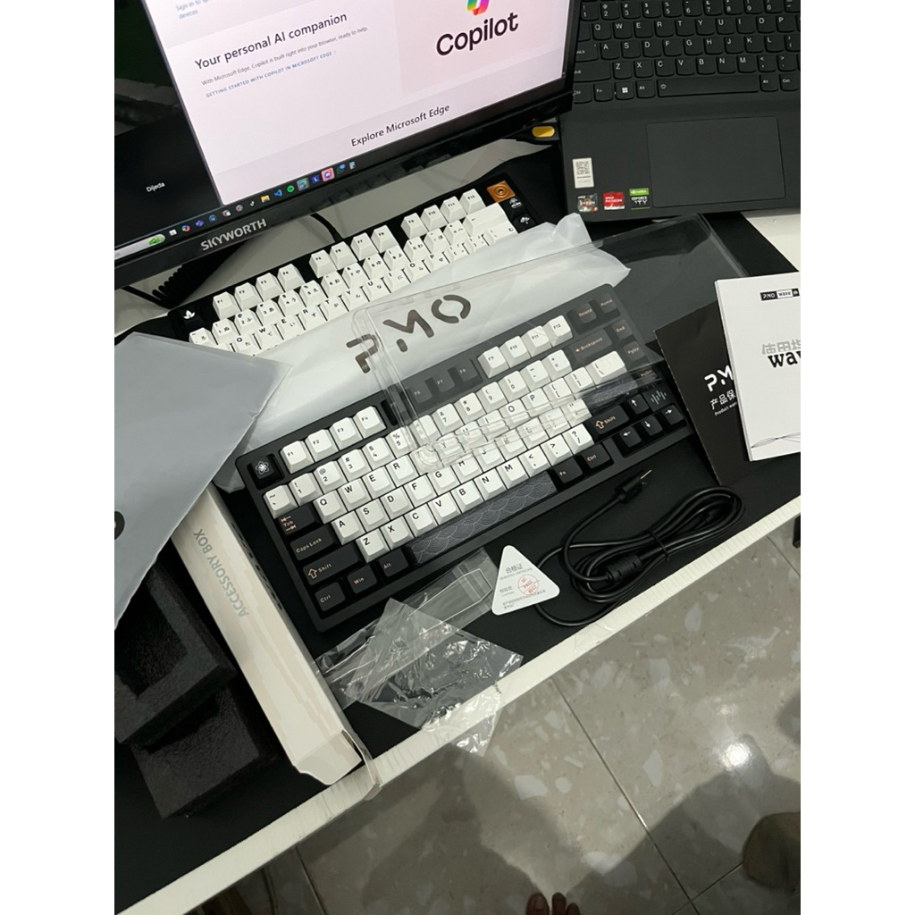 Jual Keyboard PMO Wave75 - Wireless - Full Alu - Via - Southfacing ...