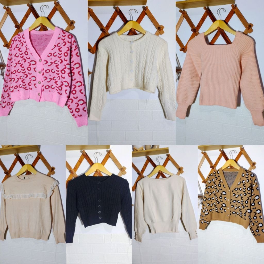Jual SALE PENGHABISAN!!! RAJUT POLO, GRL, PUFFY, INARA, BALON, ZIPPER ...