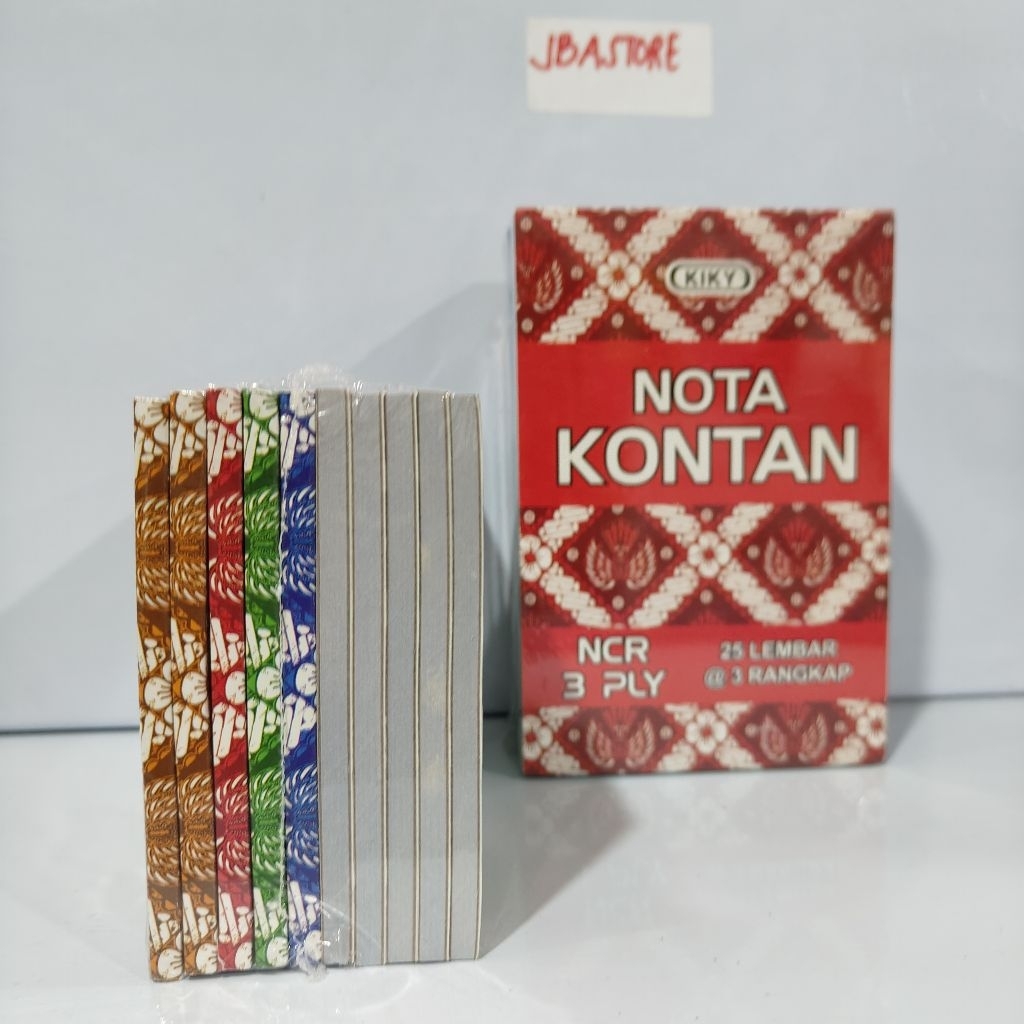Jual 1 Pak Nota Kontan 3 Ply 3 Rangkap isi 10 Buku | Shopee Indonesia