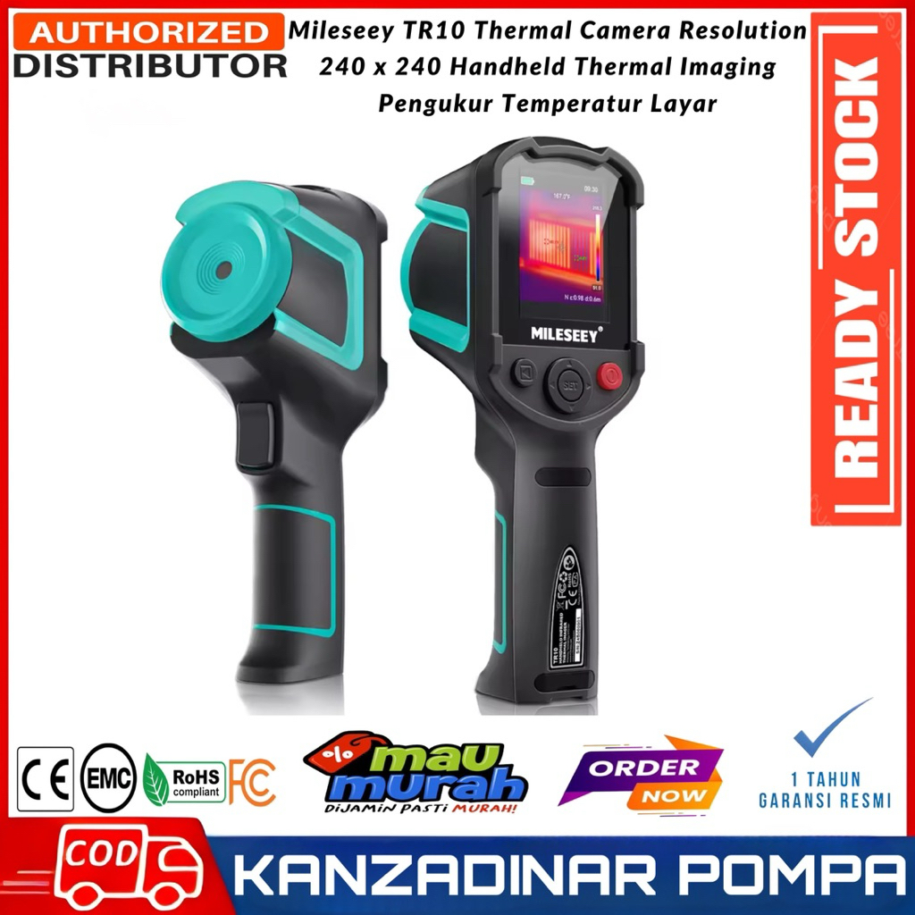 Jual Mileseey TR10 Thermal Camera Resolution 240 x 240 Handheld Thermal ...