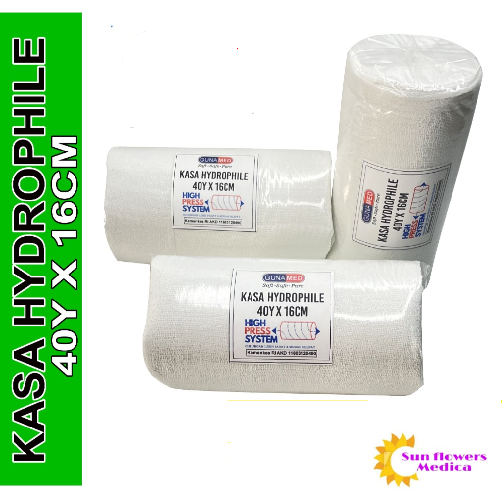 Jual KASA HIDROFIL 40Yard x 16CM / KASA STERIL / KASA ROLL/ KASA GULUNG ...