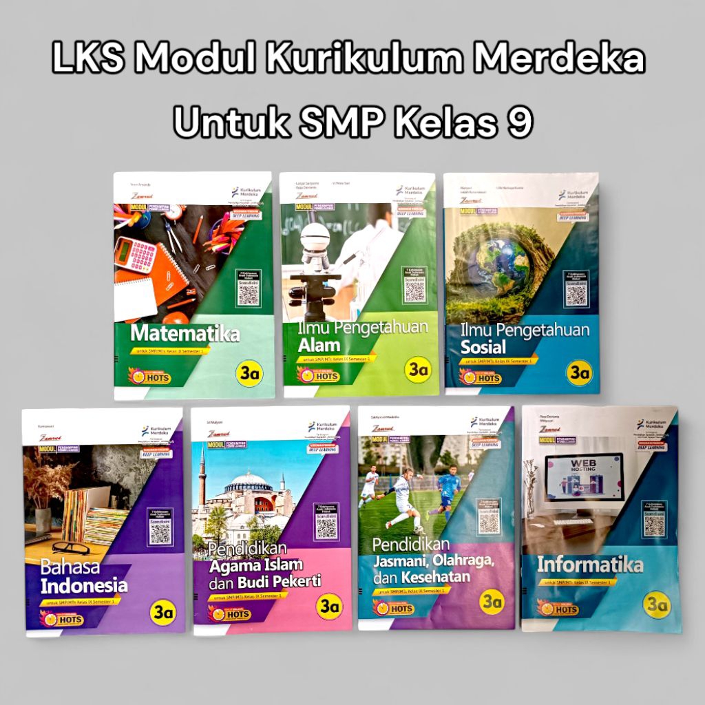 Jual Buku LKS Zamrud Modul Pengayaan SMP Kelas 9 IX Kurikulum Merdeka | Shopee Indonesia