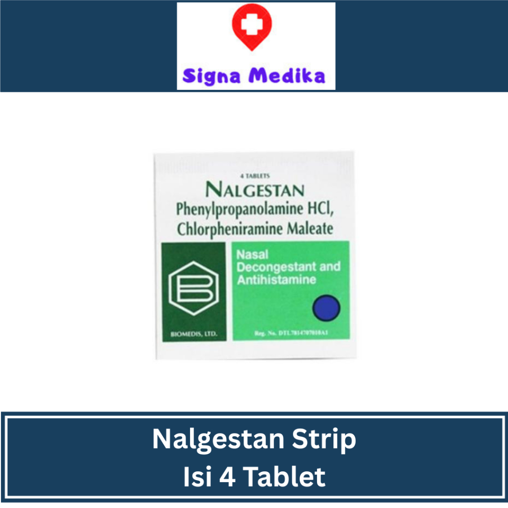 Jual Nalgestan Isi 4 Tablet - Untuk Meringankan Bersin & Hidung ...