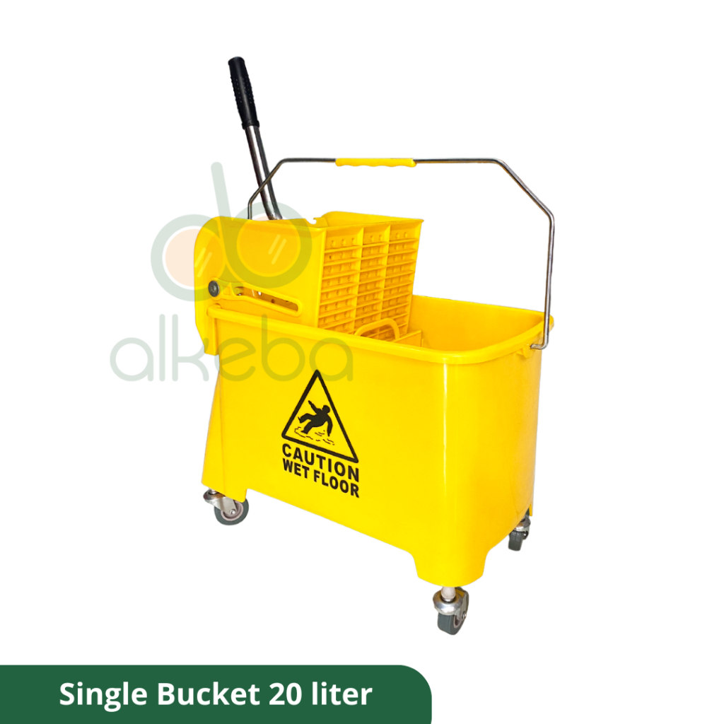 Jual Single Bucket 20Liter Pess Mop Yellow Ember Alat Pemeras 20L ...
