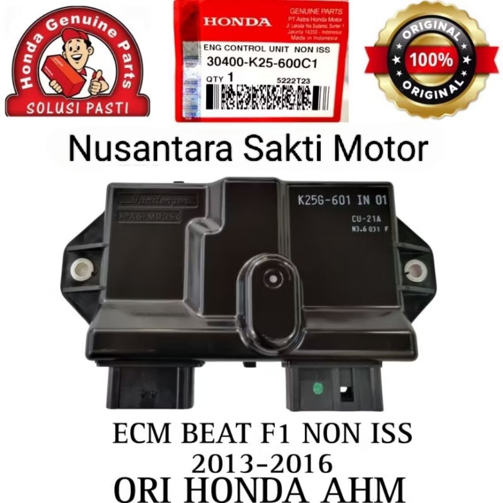 Jual 30400-k25-600c1 ecu ecm cdi beat pop scoopy esp non iss Kode Di ...