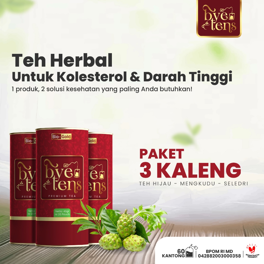 Jual Bye Tens Premium Tea – Solusi Alami Kolesterol Tinggi, Hipertensi ...