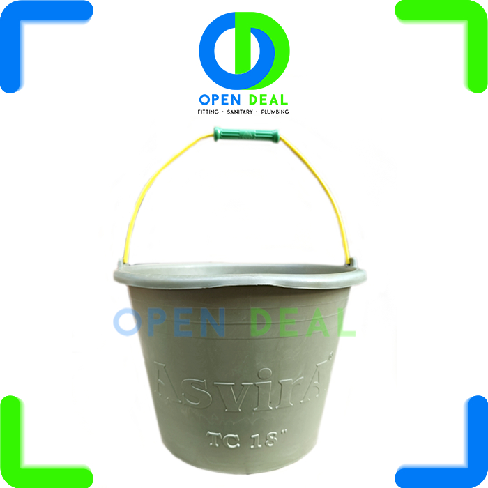 Jual Ember Cor Hijau 18" ASVIRA / Ember Hijau Jumbo / Ember Anti Pecah ...