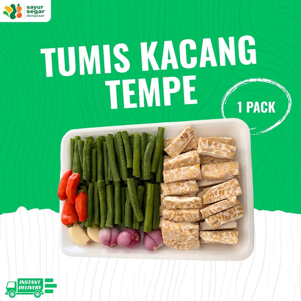 Jual Paket Tumis Kacang Tempe 1 pack - Sayur Segar Denpasar | Shopee ...