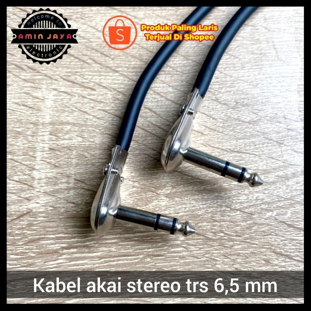 Jual Kabel jack akai stereo TRS 6,5 mm | Shopee Indonesia