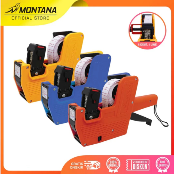 Jual Mesin Label Harga 8 Digit Price Labeller Gun Alat Cetak Label 1 ...