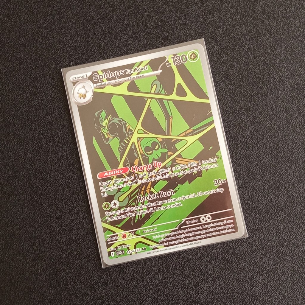 Jual Spidops Tim Roket AR sv10s Kehadiran Juara Pokemon TCG Indonesia ...