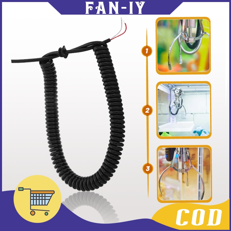 Jual Kabel Listrik Menyambung Mesin Capit / Cable Spiral Dapat Ditarik ...