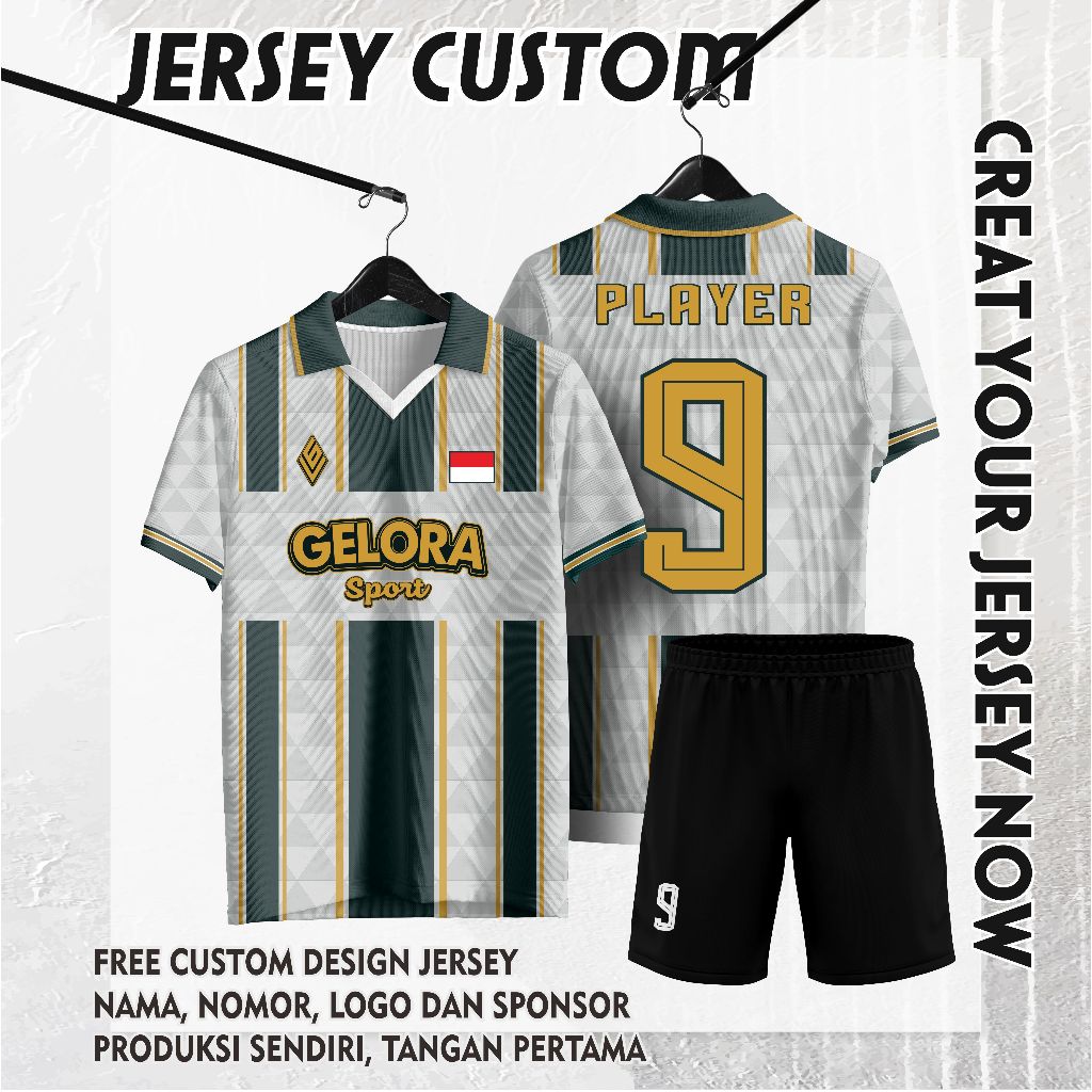 Jual Jersey Futsal Full Printing Bebas Custom Design (BISA SATUAN ...