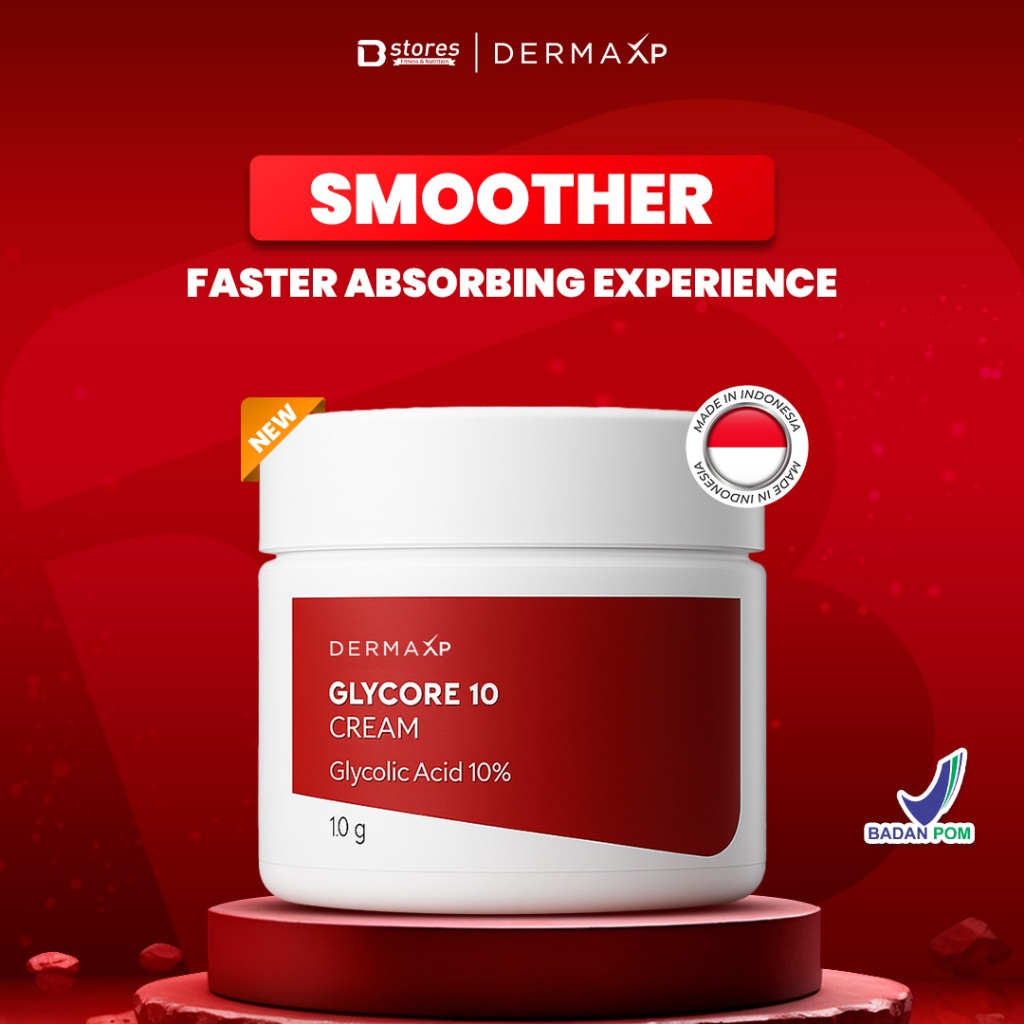 Jual Glycore 10% Cream 10 Gram Krim Pemutih Wajah Mencerahkan Muka ...