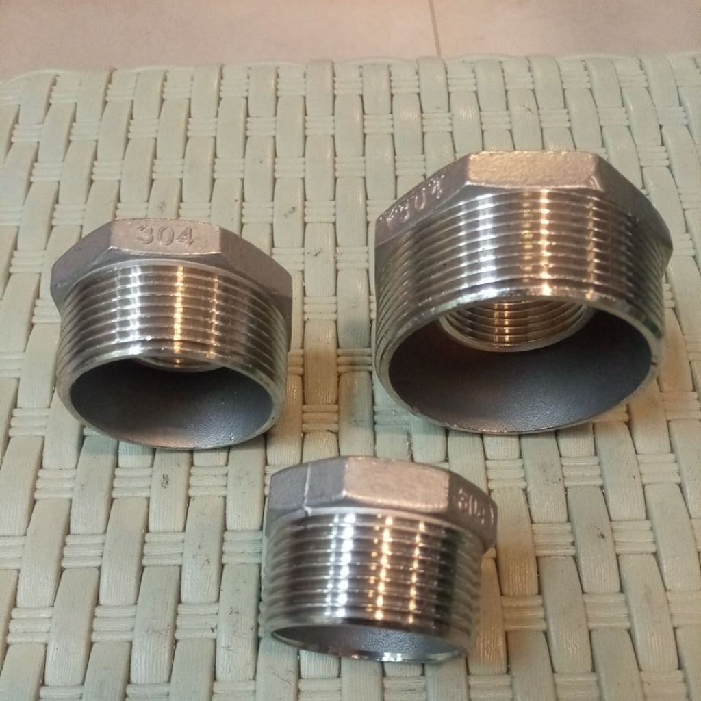 Jual Vlok Ring Bushing Stainless SS304 Vlock Ring Buxing Drat Dalam ...