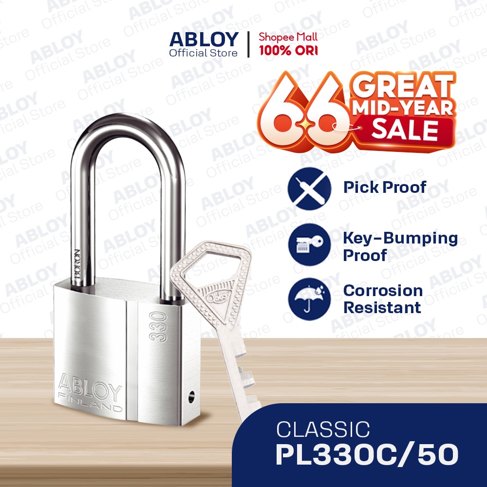 Jual ABLOY Gembok Padlock Classic PL330C/50 | Shopee Indonesia