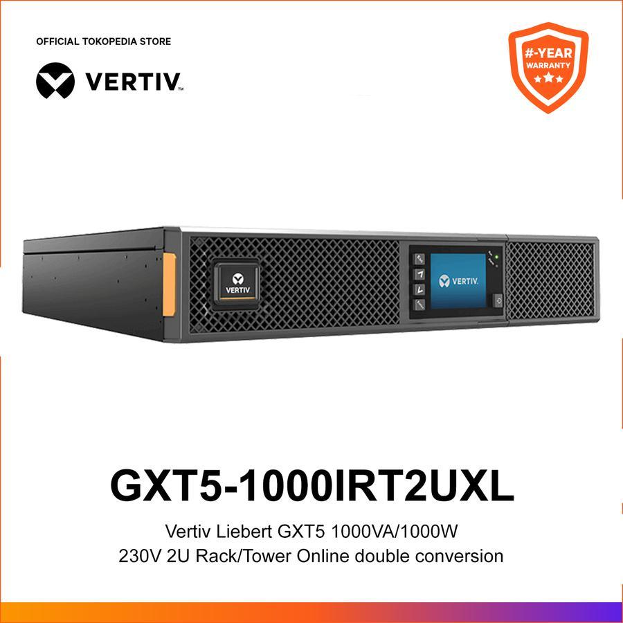 Jual UPS 1KVA Vertiv Rack/Tower 1000VA/1000W Online double conversion Liebert GX | Shopee Indonesia
