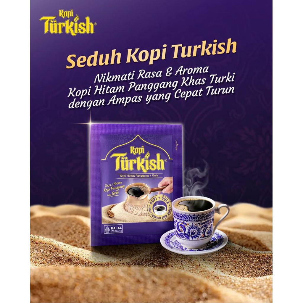 Jual kopi turkish 23 gram isi 10 shacet | Shopee Indonesia