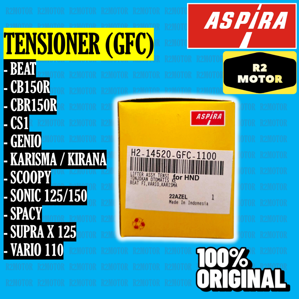 Jual LIFTER ASSY TENSIONER TONJOKAN OTOMATIS KETENG GFC ASPIRA BEAT ...