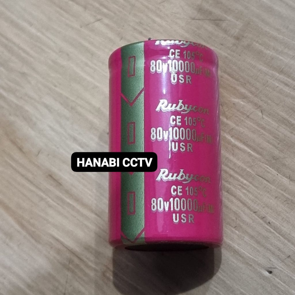 Jual USR Elco 10000uf 80v Rubycon USR Merah Elko Rubicon Red Original | Shopee Indonesia