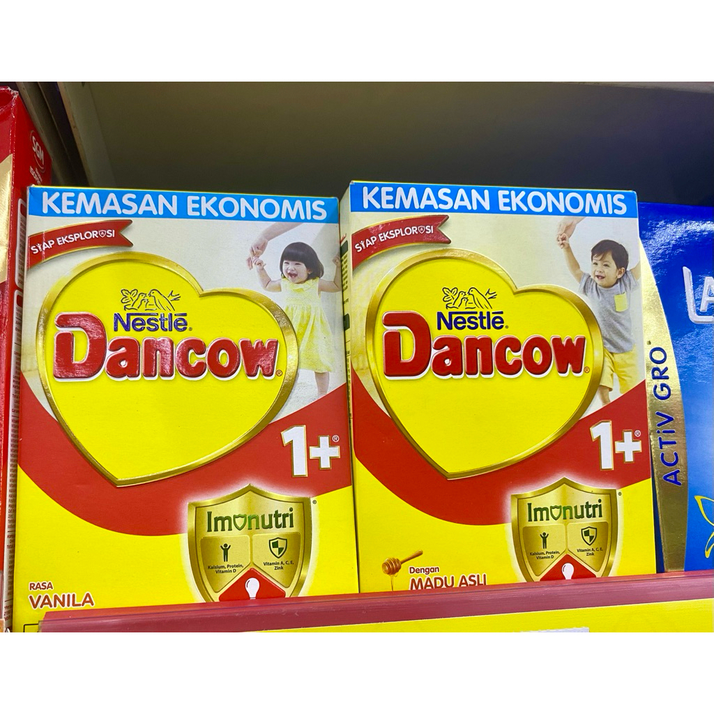 Jual Dancow 1+ box kemasan 120 gr imunutri susu pertumbuhan anak 1-3 ...