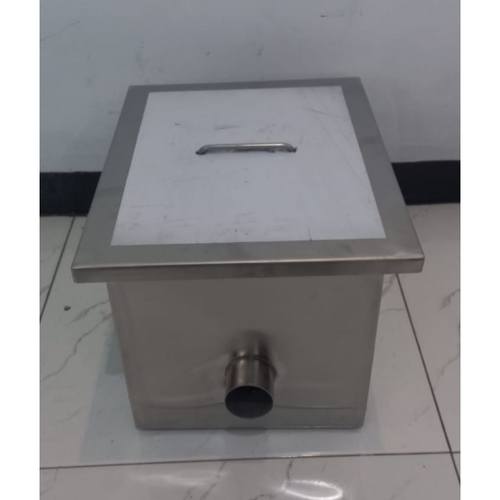 Jual Grease trap ukuran 40x30x25 cm tebal 1mm | Shopee Indonesia
