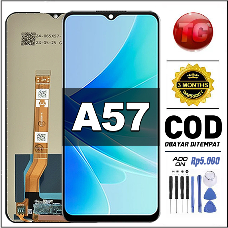 Jual LCD For OPPO A57 Original 100% Fullset Asli Ori Touchscreen Glass ...